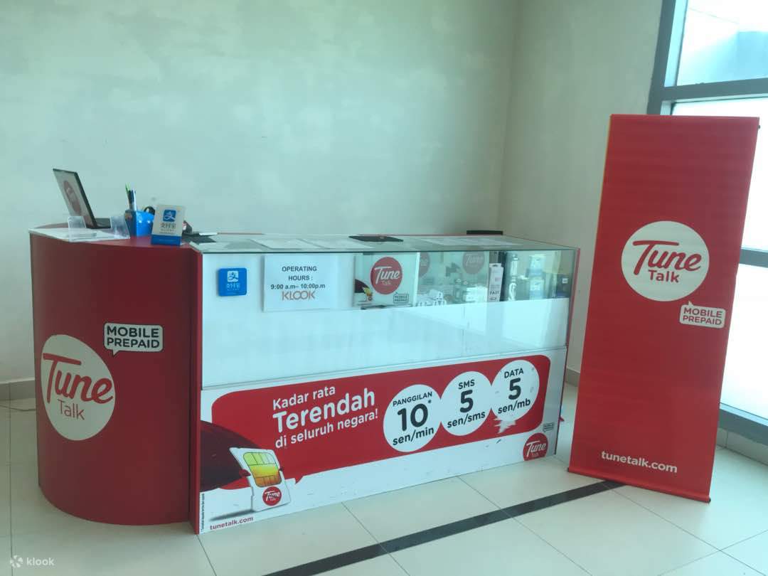 SIM Card 4G Tune Talk untuk Malaysia (Pengambilan di Penang Airport ...